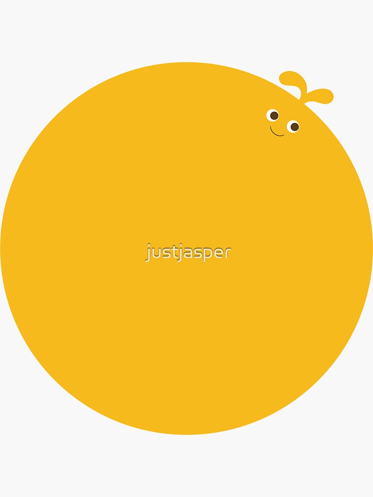 "LocoRoco Yellow Kulche" Sticker for Sale by justjasper | Redbubble