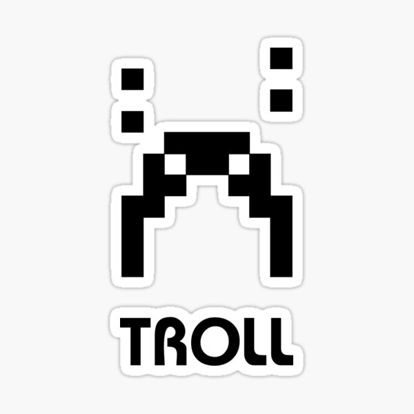 "Adventure Bat Troll" Sticker for Sale by AngryMongo | Redbubble