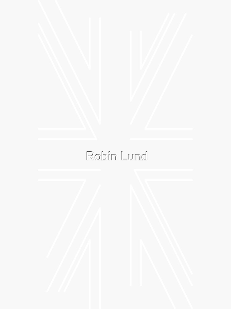 "Deconstructed Union Jack" Sticker for Sale by kosmonaut | Redbubble