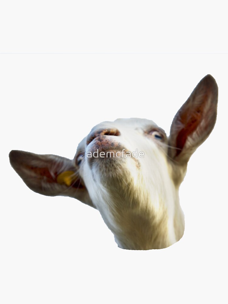 "Yoda - The Goat" Sticker for Sale by ademcfade | Redbubble