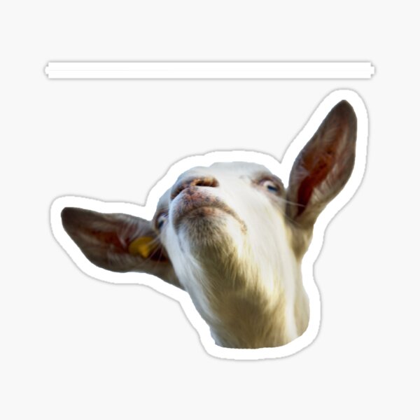 "Yoda - The Goat" Sticker for Sale by ademcfade | Redbubble