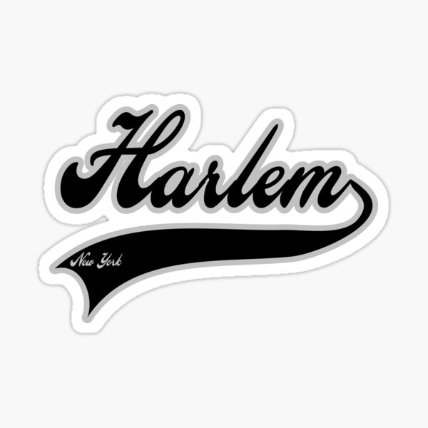 "Harlem - New York" Sticker for Sale by WAMTEES | Redbubble
