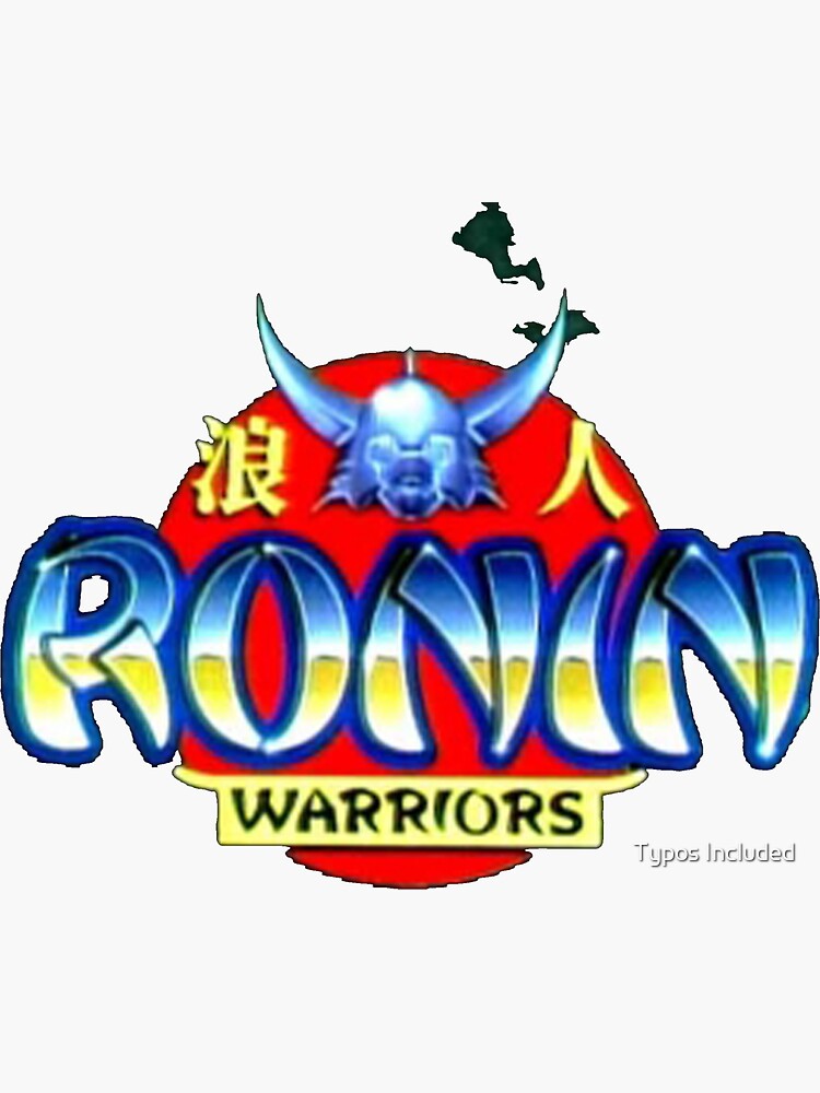 "Ronin Warriors" Sticker by Matthewlraup | Redbubble
