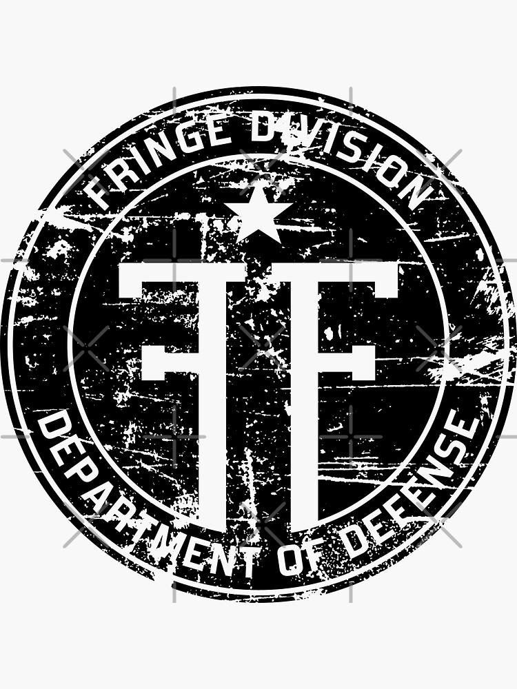 "Fringe Division (dark print and stickers)" Sticker for Sale by ...