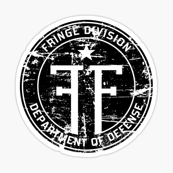"Fringe Division (dark print and stickers)" Sticker for Sale by ...