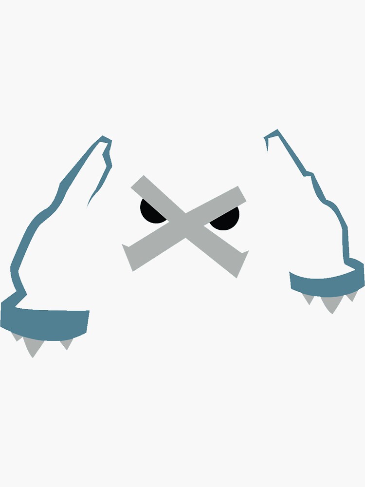 "Metagross!" Sticker for Sale by Jolteon | Redbubble