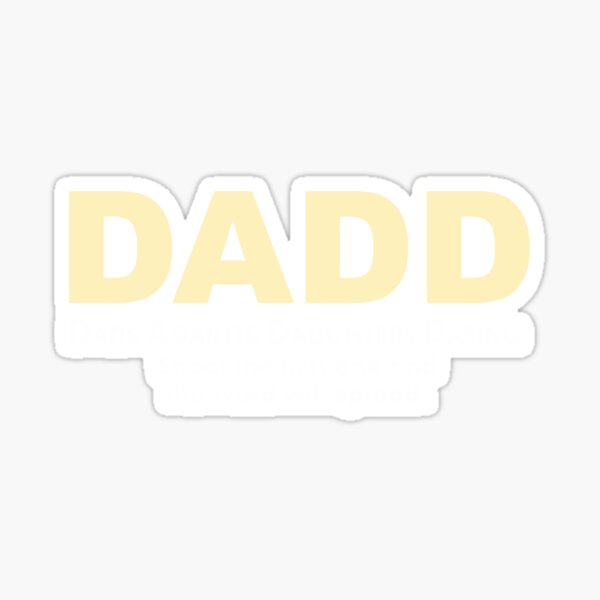 Dadd Stickers | Redbubble