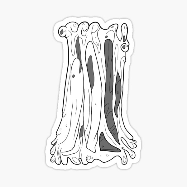 "Gunk" Sticker for Sale by question | Redbubble