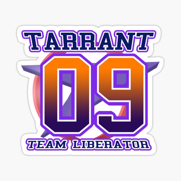 "Team Liberator: TARRANT" Sticker by shaydeychic | Redbubble