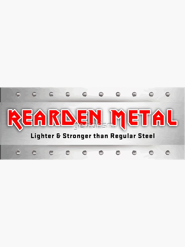 "Rearden Metal" Sticker for Sale by gerrorism | Redbubble