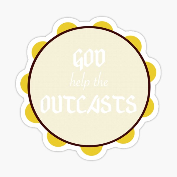 "Outcasts" Sticker for Sale by rebeccaariel | Redbubble