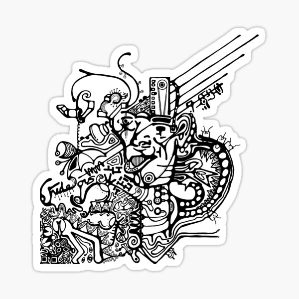 "Lucid" Sticker for Sale by KukiWho | Redbubble