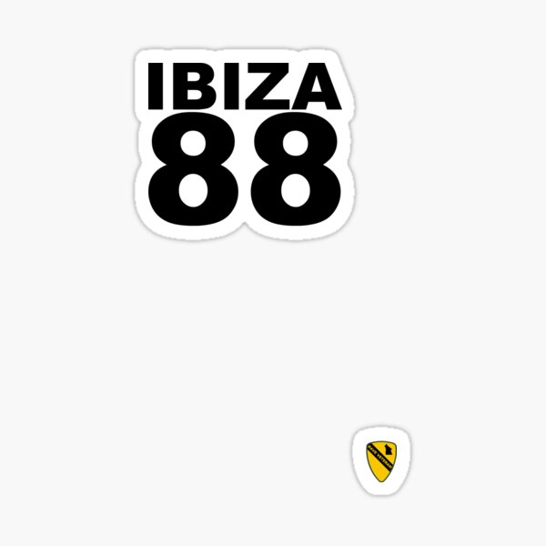 "Ibiza 88 - Rave Veteran" Sticker for Sale by timtopping | Redbubble