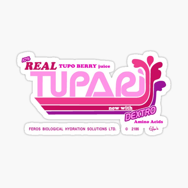 "Tupari Logo" Sticker by efleck | Redbubble