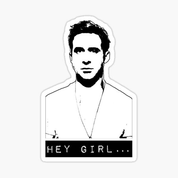 "Hey Girl..." Sticker for Sale by AlyssaSbisa | Redbubble