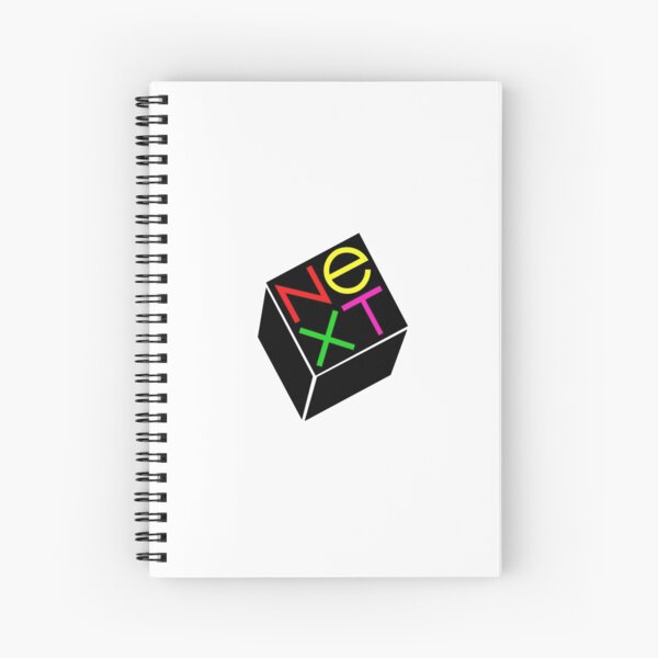 "NextSTEP next cube logo" Spiral Notebook for Sale by phatmikey | Redbubble