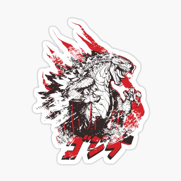 Godzilla Stickers | Redbubble