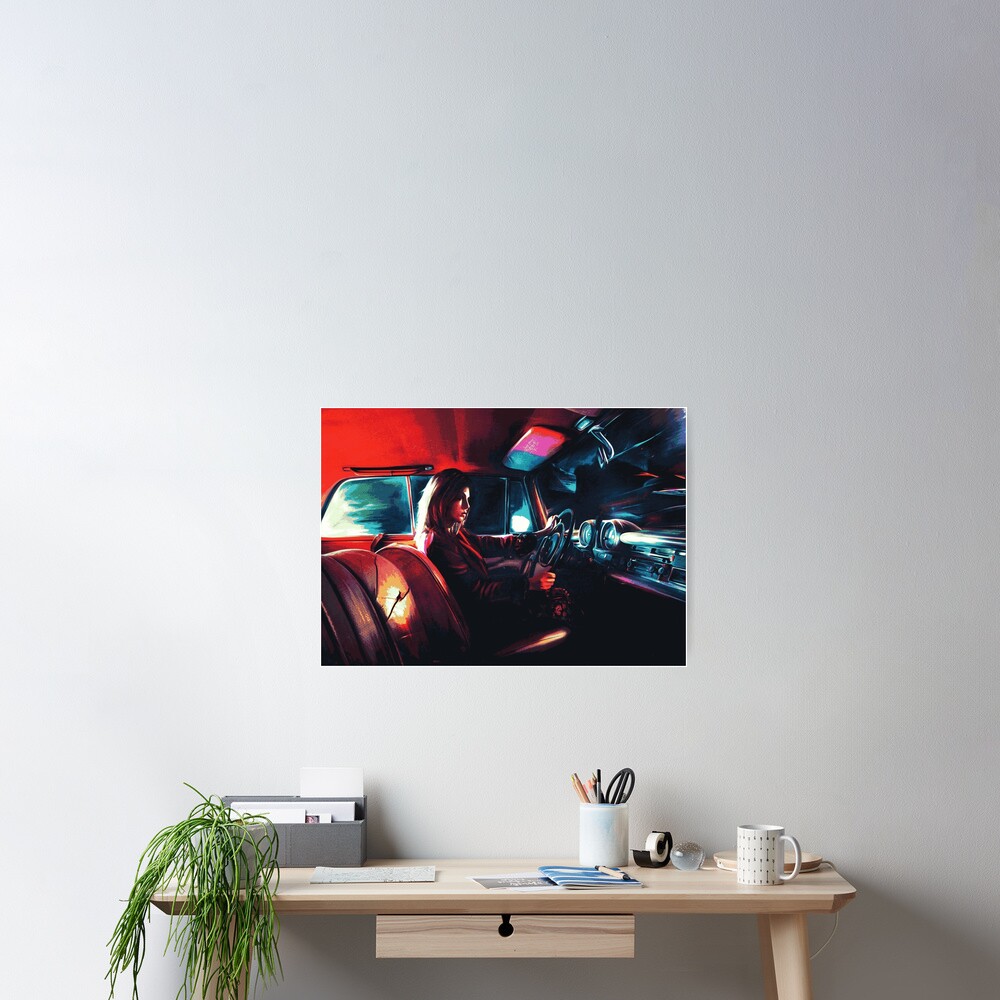 "Red Earth & Pouring Rain" Poster for Sale by jbrulmans | Redbubble