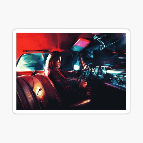 "Red Earth & Pouring Rain" Sticker for Sale by jbrulmans | Redbubble