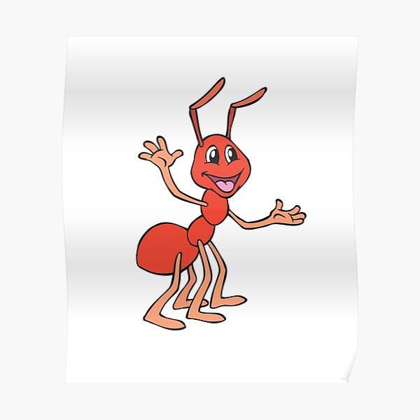 "Red ant fire ant" Poster for Sale by samshirts | Redbubble