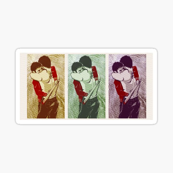 "OTP Feels- Sterek Hug" Sticker for Sale by onthemeander | Redbubble