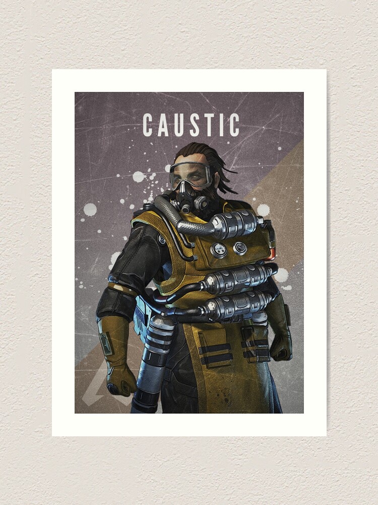 "Caustic Apex Legends" Art Print for Sale by longstamra | Redbubble
