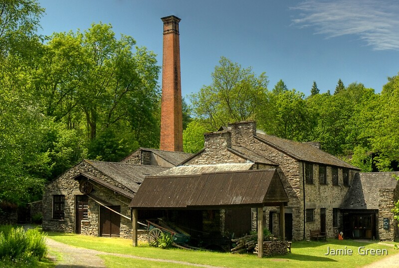 "The Bobbin Mill" by Jamie Green | Redbubble