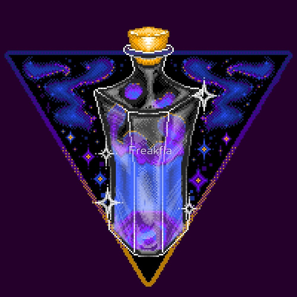 "Elixir Potion pixel art" by Freakfla | Redbubble