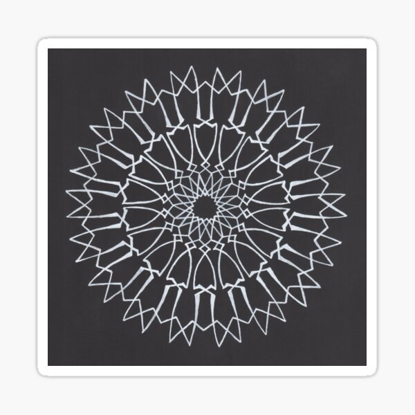 "Focus - High Contrast" Sticker for Sale by jennisturgis | Redbubble