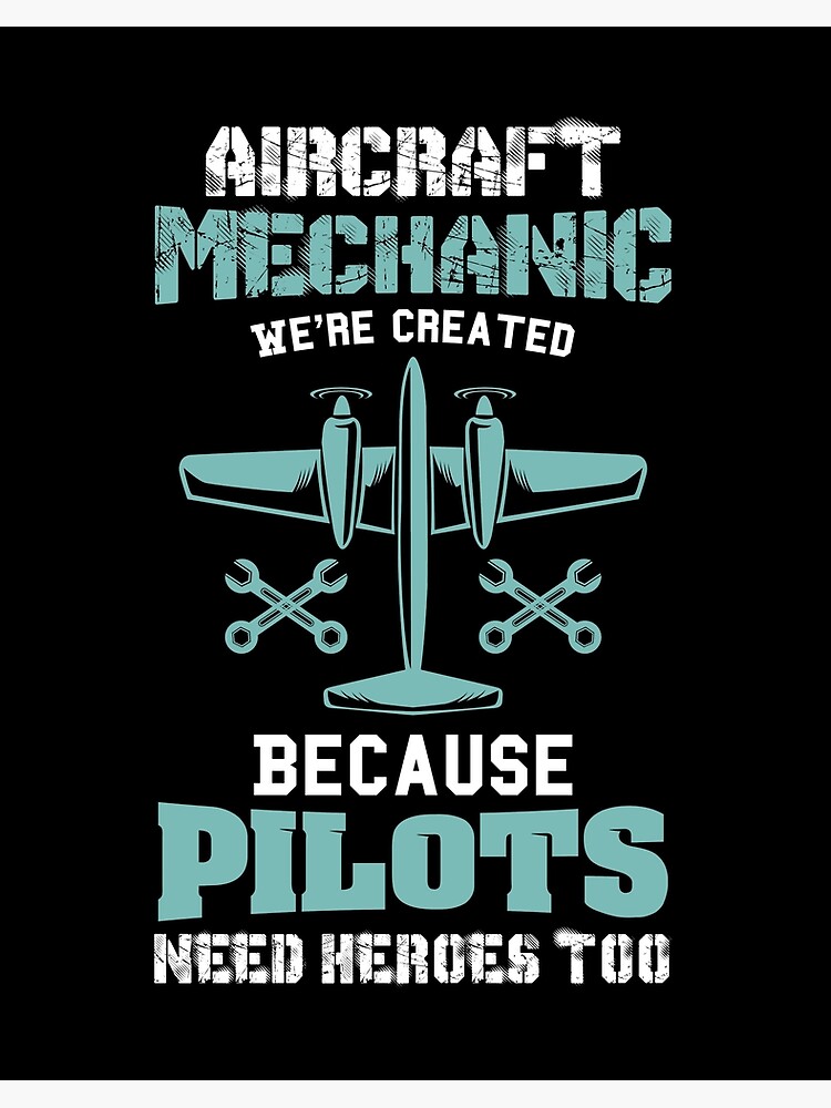 "Proud Aviation Mechanic Airframe Technician Gift" Art Board Print for ...