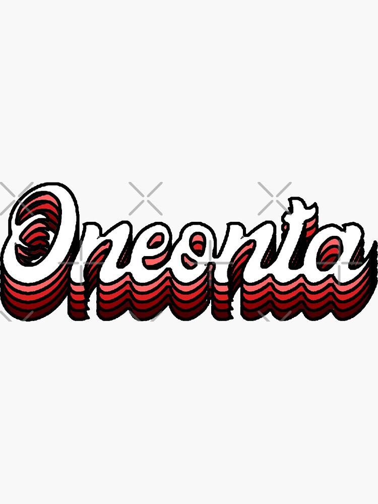 "SUNY Oneonta" Sticker for Sale by Leilasayan | Redbubble