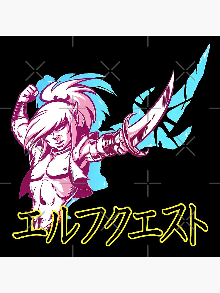 "ElfQuest: Katakana" Poster for Sale by elfquest | Redbubble