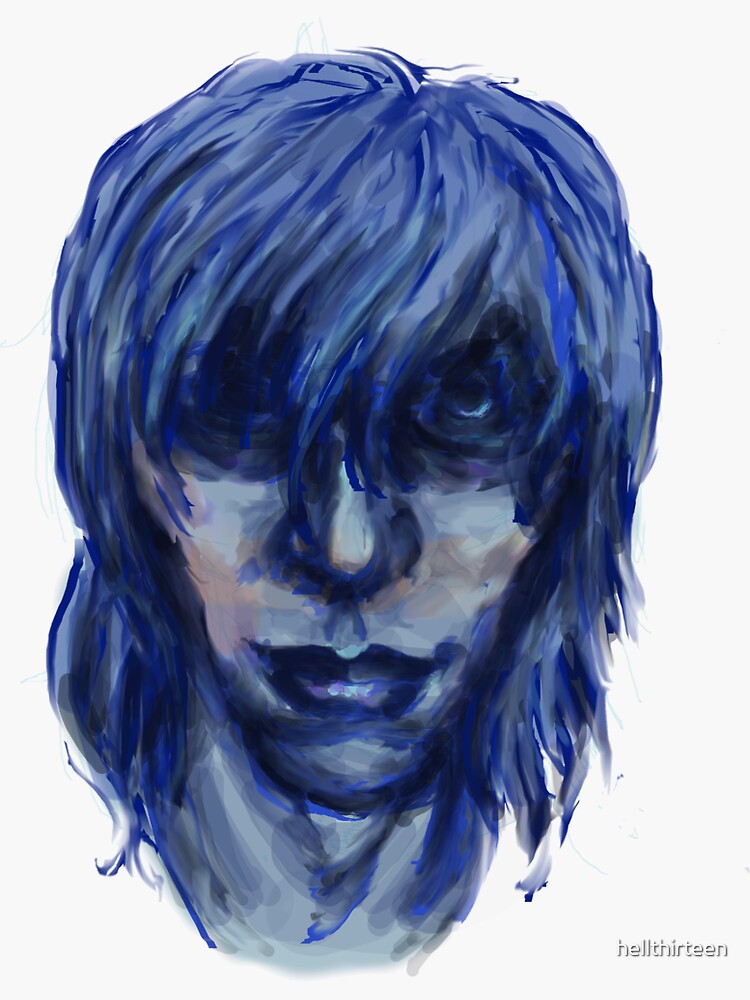 "Cole, Spirit of Compassion" Sticker by hellthirteen | Redbubble