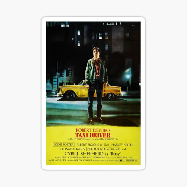 Taxi Driver Stickers | Redbubble