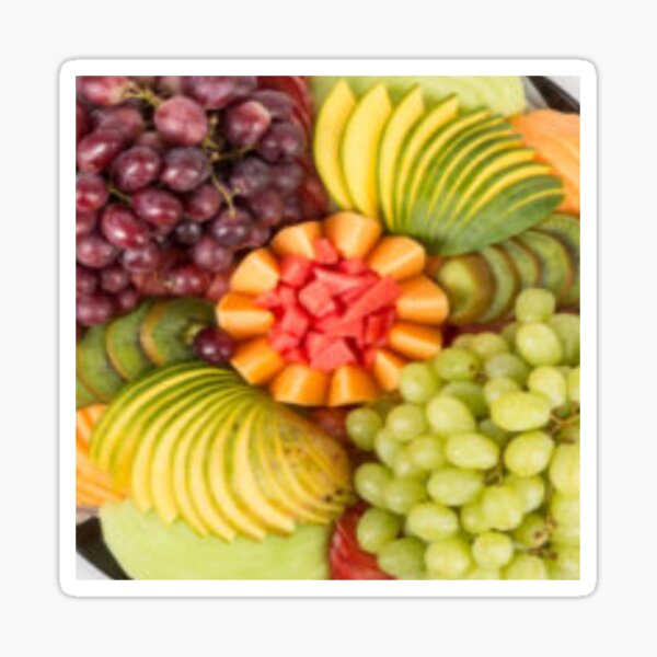 "Fruit platter lover" Sticker for Sale by drayhow | Redbubble