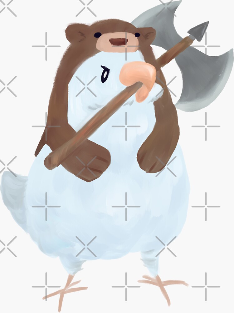 "Ready for Battle" Sticker for Sale by parrotletOvO | Redbubble