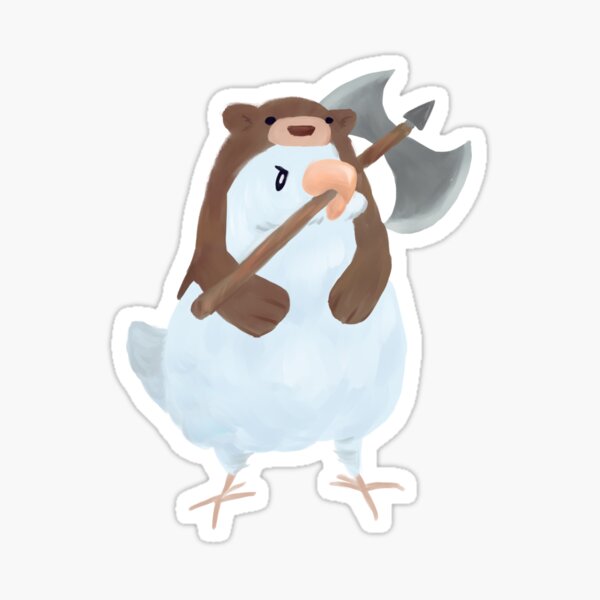 "Ready for Battle" Sticker for Sale by parrotletOvO | Redbubble