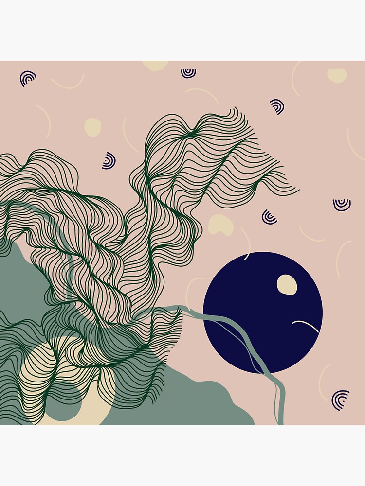 "Abi" Sticker by emayaartstudio | Redbubble