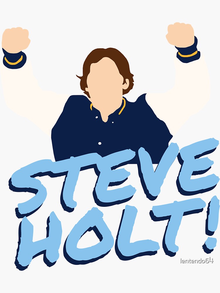"Steve Holt Arrested Development" Sticker by lentendo64 | Redbubble