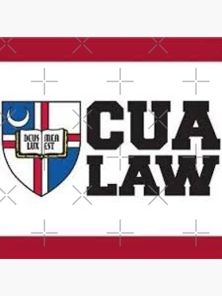 "Catholic University of America Law School Sticker/Shirt" Sticker by ...