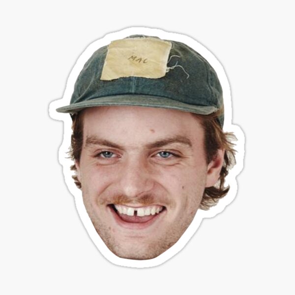 "Mac Demarco" Sticker for Sale by Hamishsellers | Redbubble