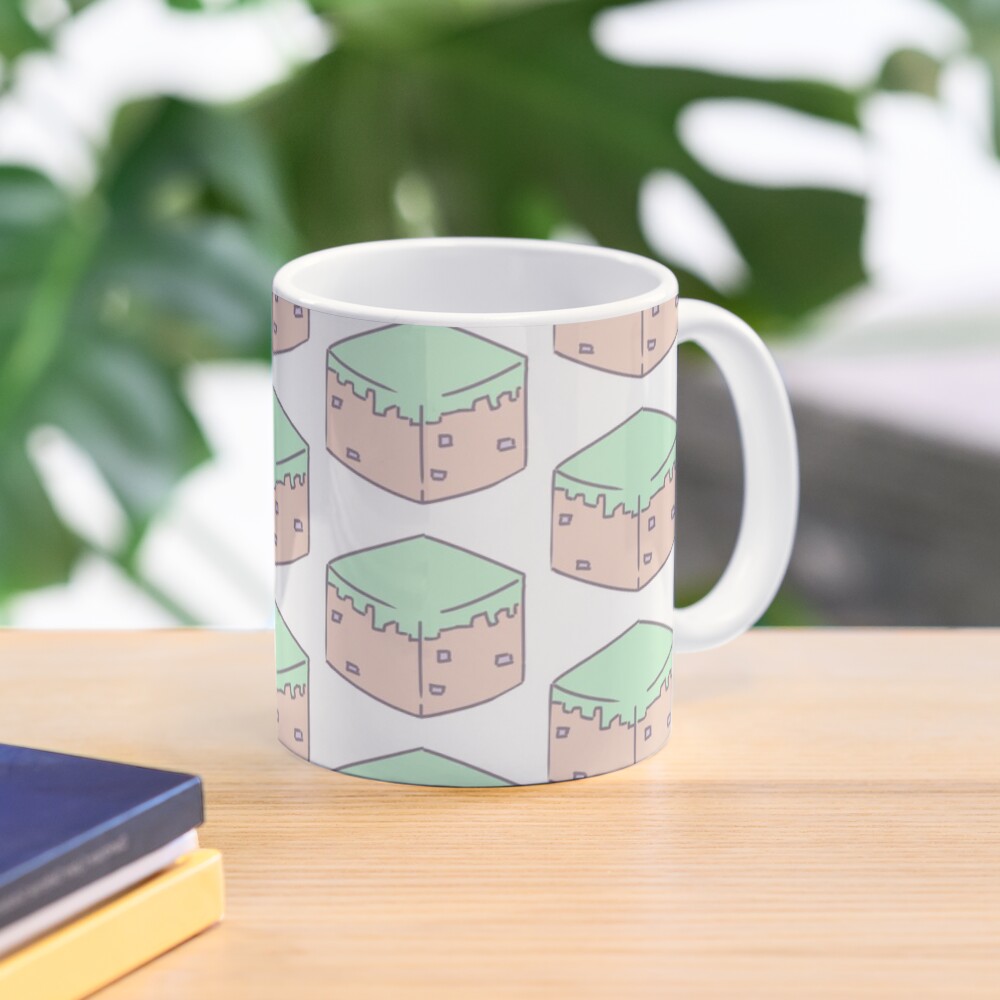 "Pastel Minecraft Grass Block" Sticker for Sale by Sophisoap | Redbubble