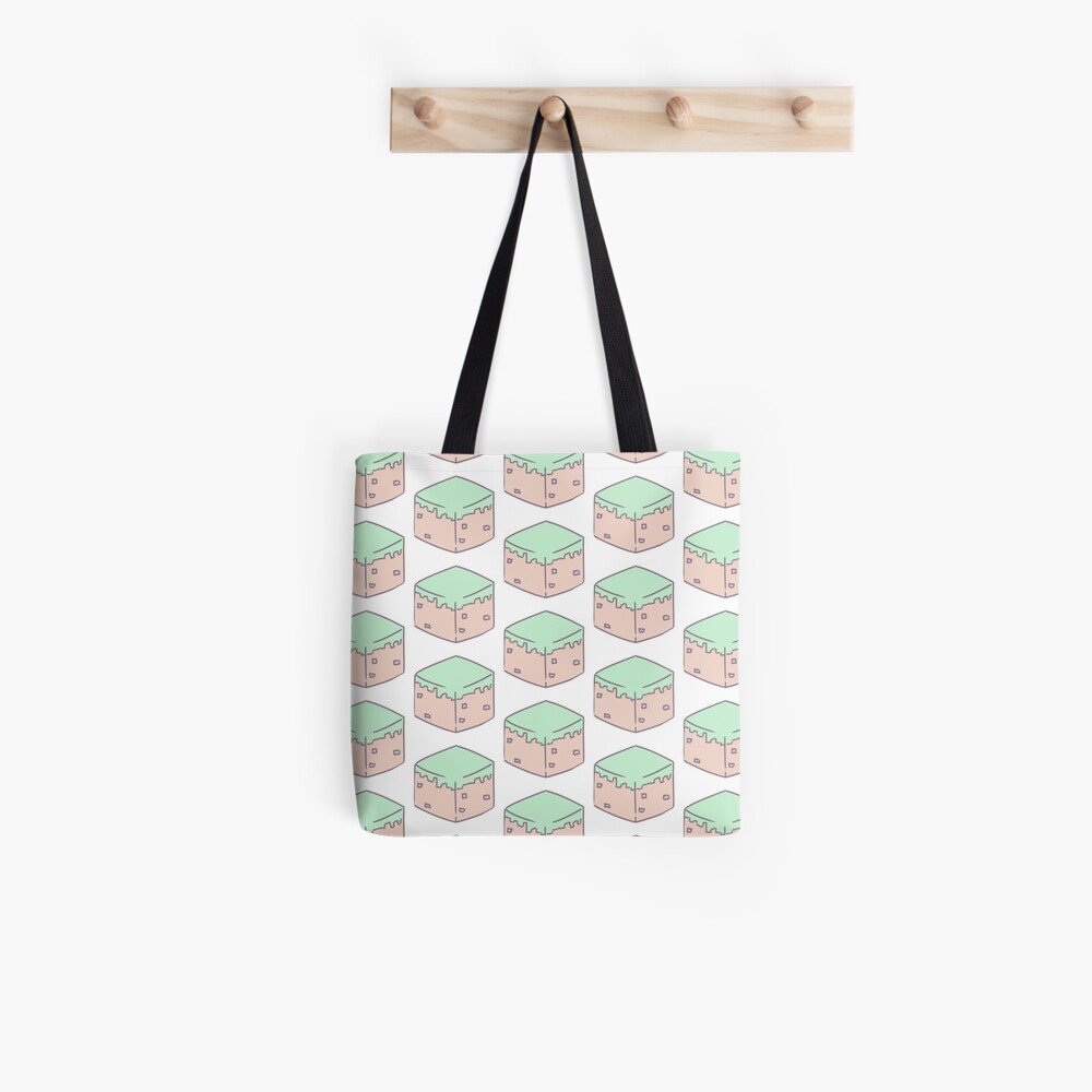 "Pastel Minecraft Grass Block" Sticker for Sale by Sophisoap | Redbubble