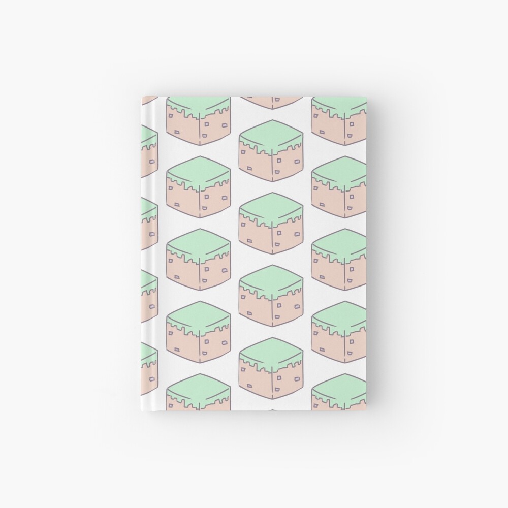 "Pastel Minecraft Grass Block" Sticker for Sale by Sophisoap | Redbubble