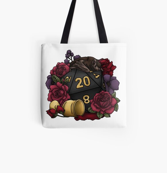 "Vampire D20 Tabletop RPG Gaming Dice" Tote Bag for Sale by ...