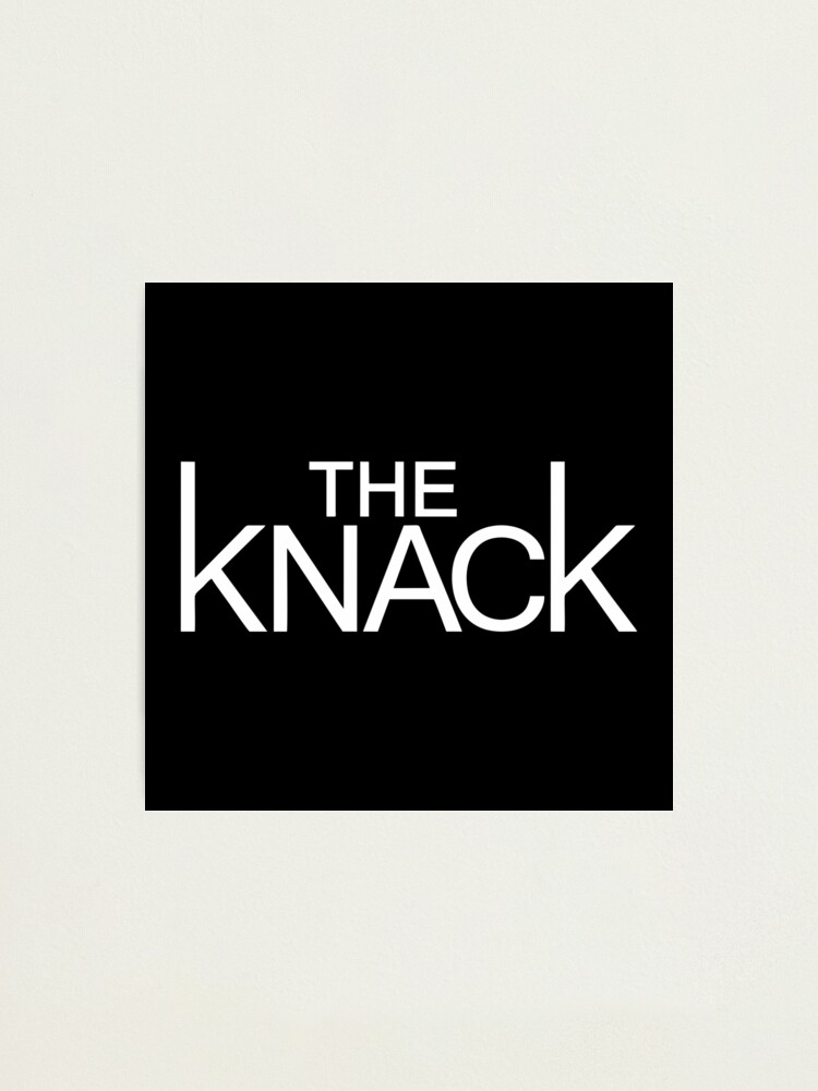 "The Knack Logo" Photographic Print for Sale by sasiposo | Redbubble