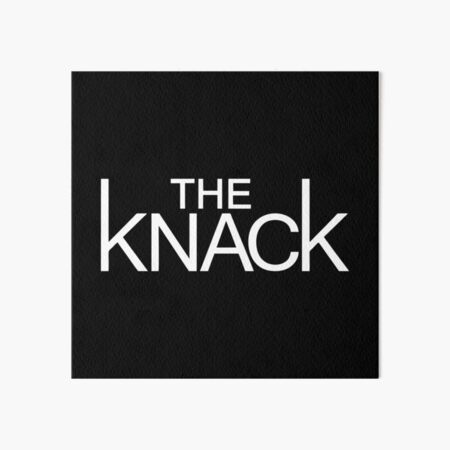 "The Knack Logo" Art Board Print for Sale by sasiposo | Redbubble