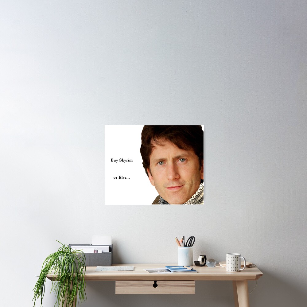 "Todd Howard" Poster by MisterHP | Redbubble
