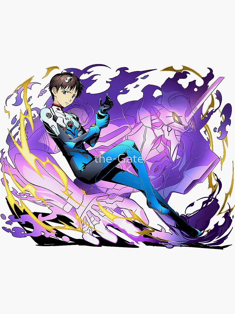 "Shinji Ikari - Neon Genesis Evangelion Anime - Shin Seiki Evangelion ...