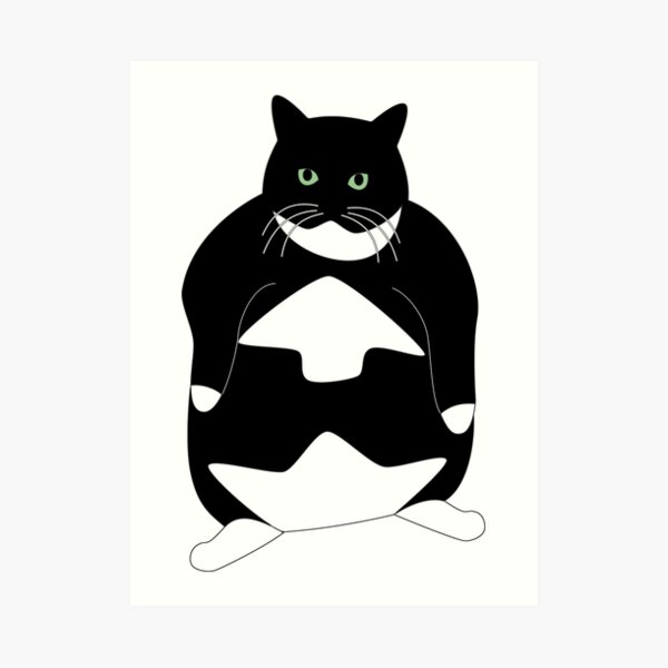 "Bode Cat Meme" Art Print for Sale by TheRedCat | Redbubble